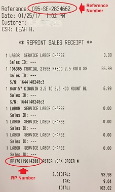 MicroCenter Kiosk Landing Page